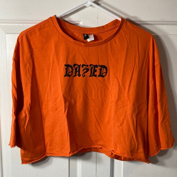 Divided | Tops | 3 For 2 Hm Divided Crop Graphic Tee Dazed | Poshmark